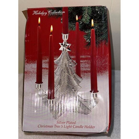 Godinger | Accents | Vintage Godinger Holiday Collection Silver Plated ...